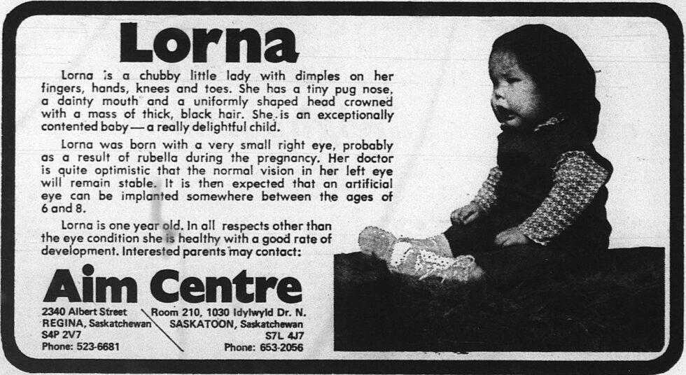 Sixties Scoop | BC Foster Parents Association